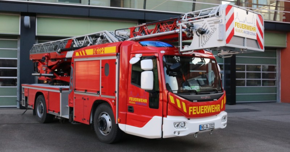 DLK 23-12 - Florian Neuburg 30/1 - Feuerwehr Neuburg an der Donau